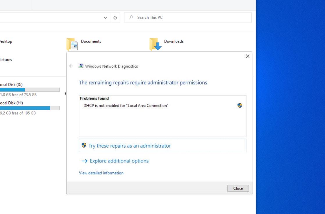 未为以太网或本地区域连接启用 DHCP（已解决） - Flnug.com