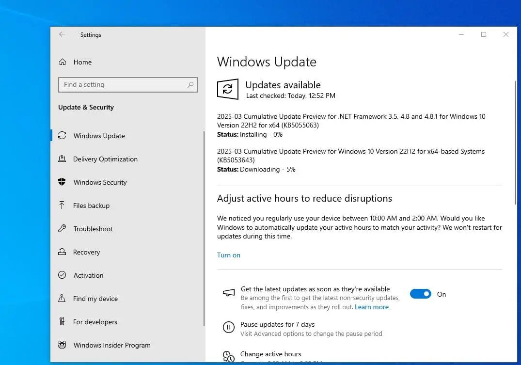 已解决：更新后Windows 10高CPU使用！ 2025 - Flnug.com