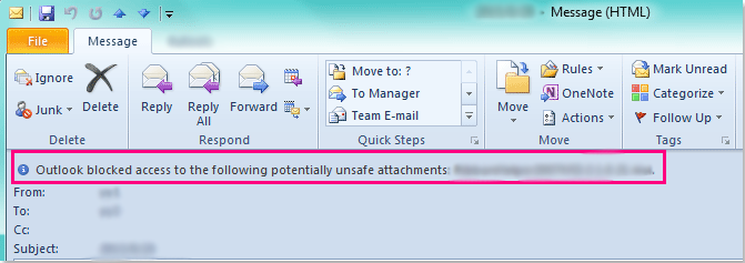 如何在MS Outlook中打开封闭的附件 - 手册和自动解决方案 - Flnug.com