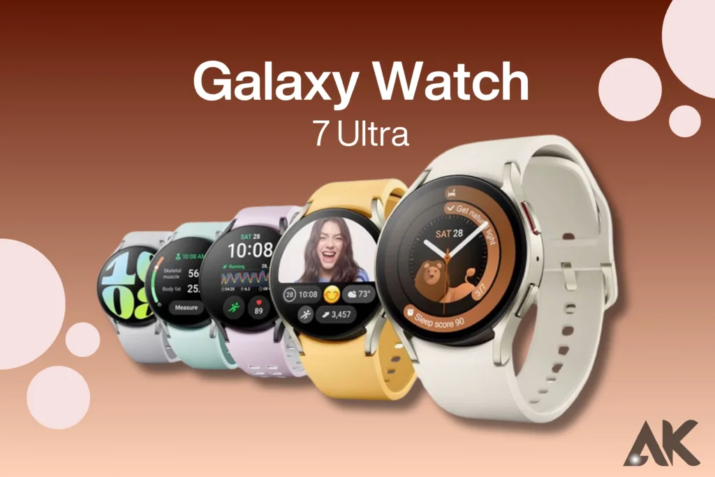 探索令人惊叹的 Galaxy Watch 7 Ultra 颜色选项 - Flnug.com