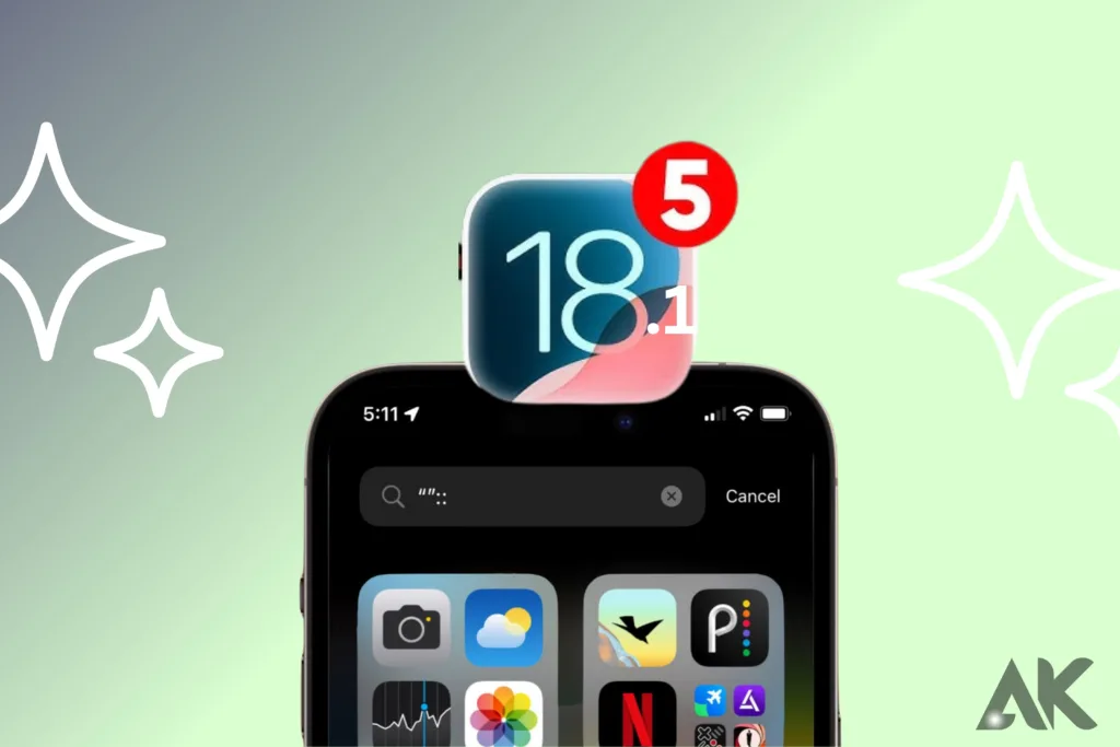 您需要了解的有关iOS 18.1 Beta 5发布日期的所有信息 - Flnug.com