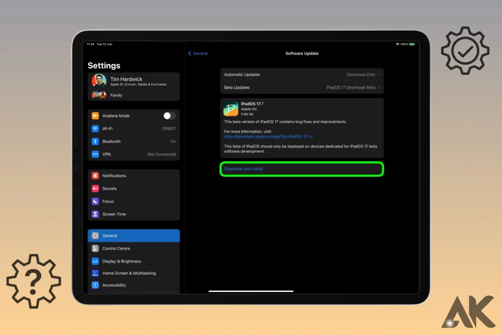 逐步成功：如何安装iPados 17.7 on iPad - Flnug.com