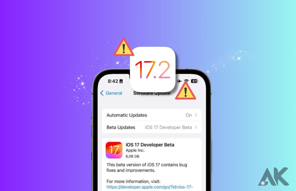iOS 17.2 beta错误：最常见的问题以及如何报告它们 - Flnug.com