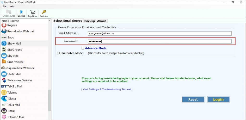 如何將Shaw電子郵件傳輸到Gmail帳戶？