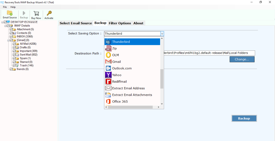 如何在Thunderbird帳戶中存檔IMAP電子郵件？ - 完整的指南 - Flnug.com