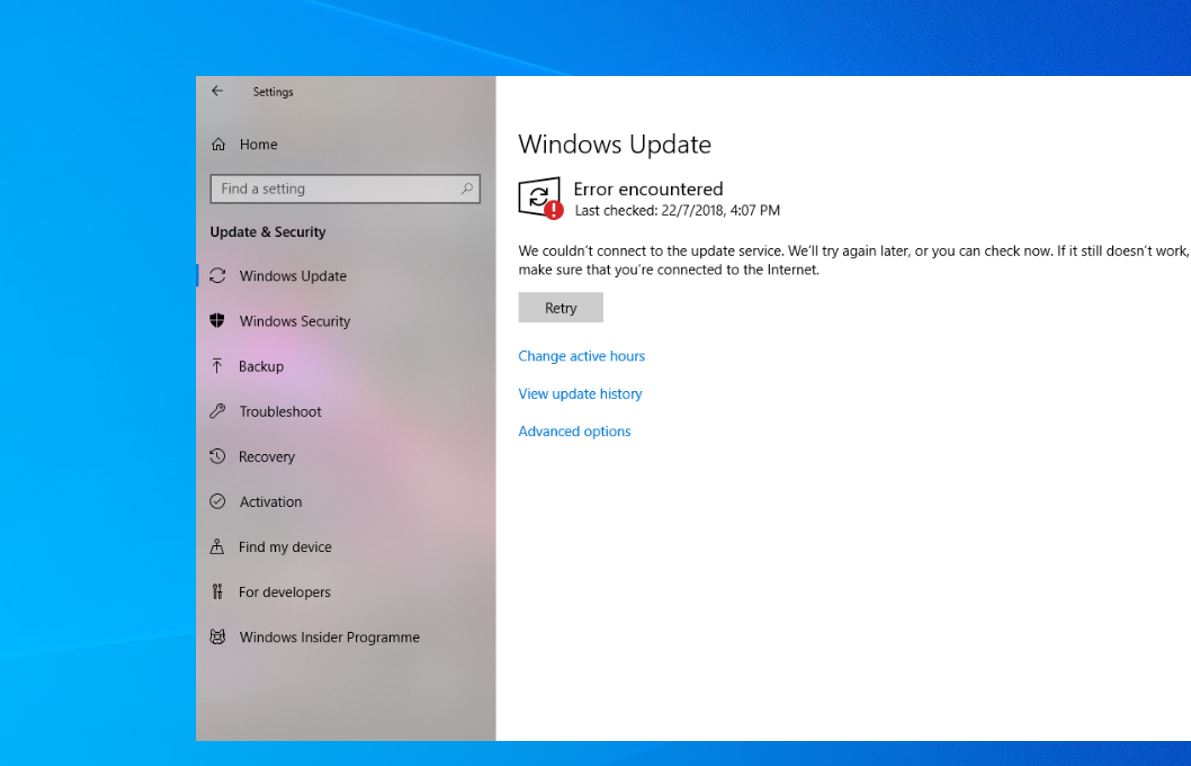 已解決：功能更新到 Windows 10 版本 22H2 錯誤 0x800f081e - Flnug.com