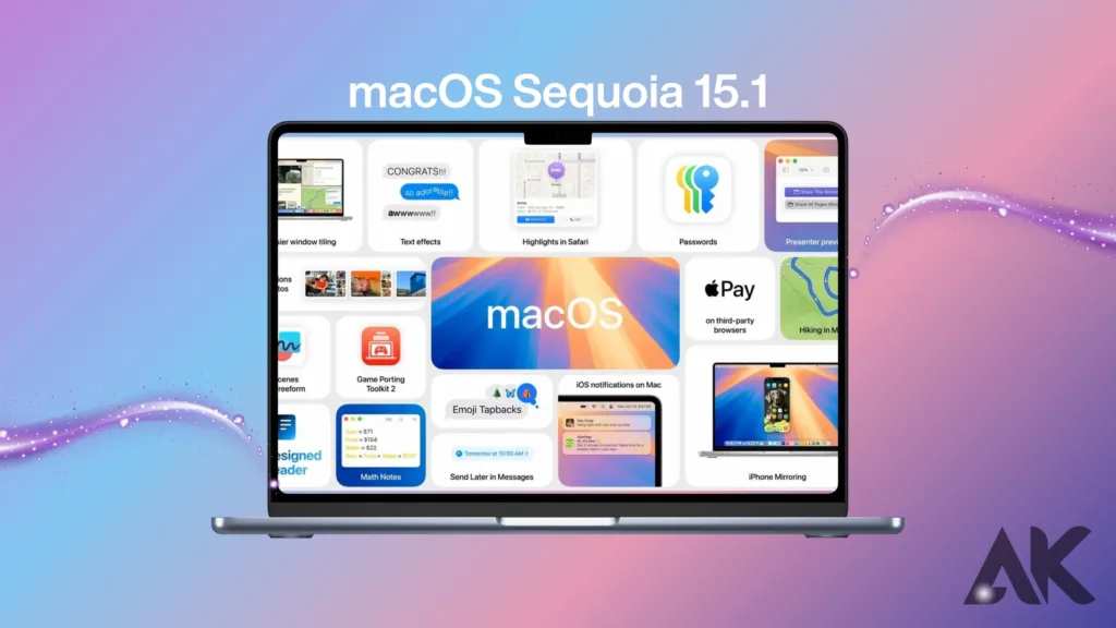macOS Sequoia 15.1 發布日期揭曉：您的 Mac 何時獲得更新？ - Flnug.com