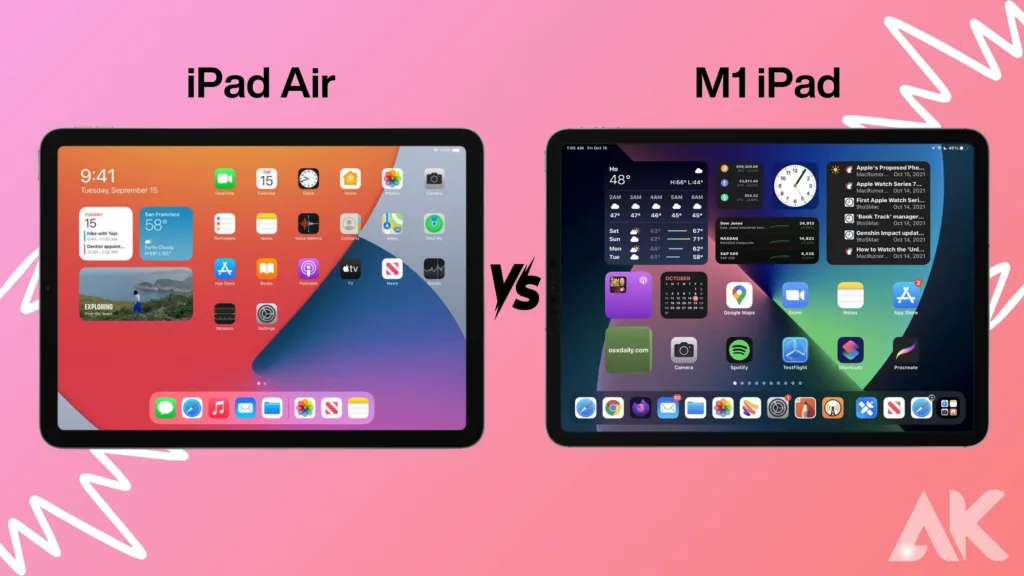 iPad Air vs M1 iPad：性能比較簡化 - Flnug.com