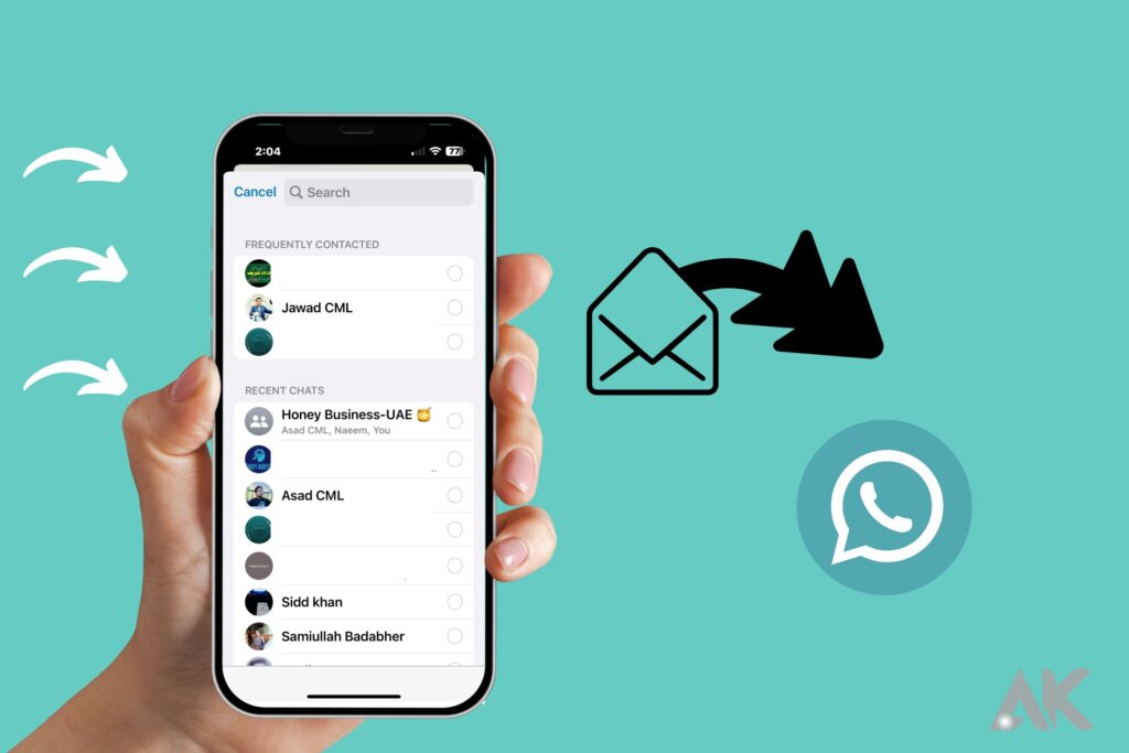 如何轉發WhatsApp消息 - 4種簡單的方法 - Flnug.com