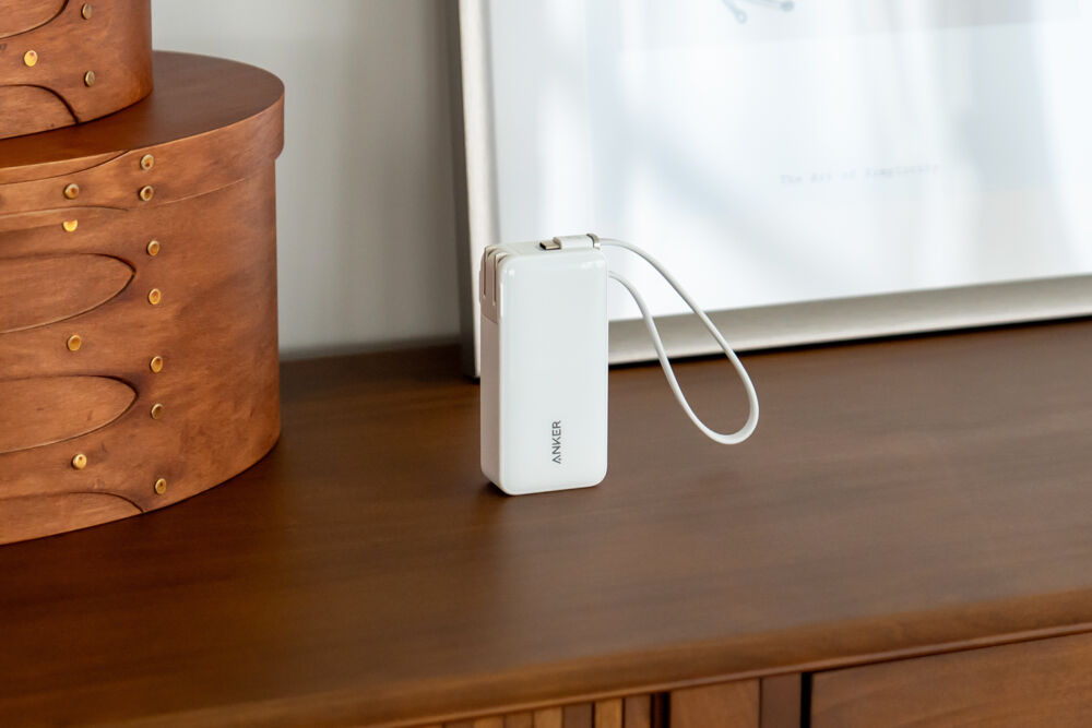 評論Anker Power Bank（10000mAh，Fusion，內置USB-C電纜）！ 10,000mah在三名玩家Mobab上被釋放 ...